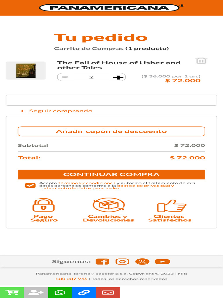 Finalizar La Compra | PDF