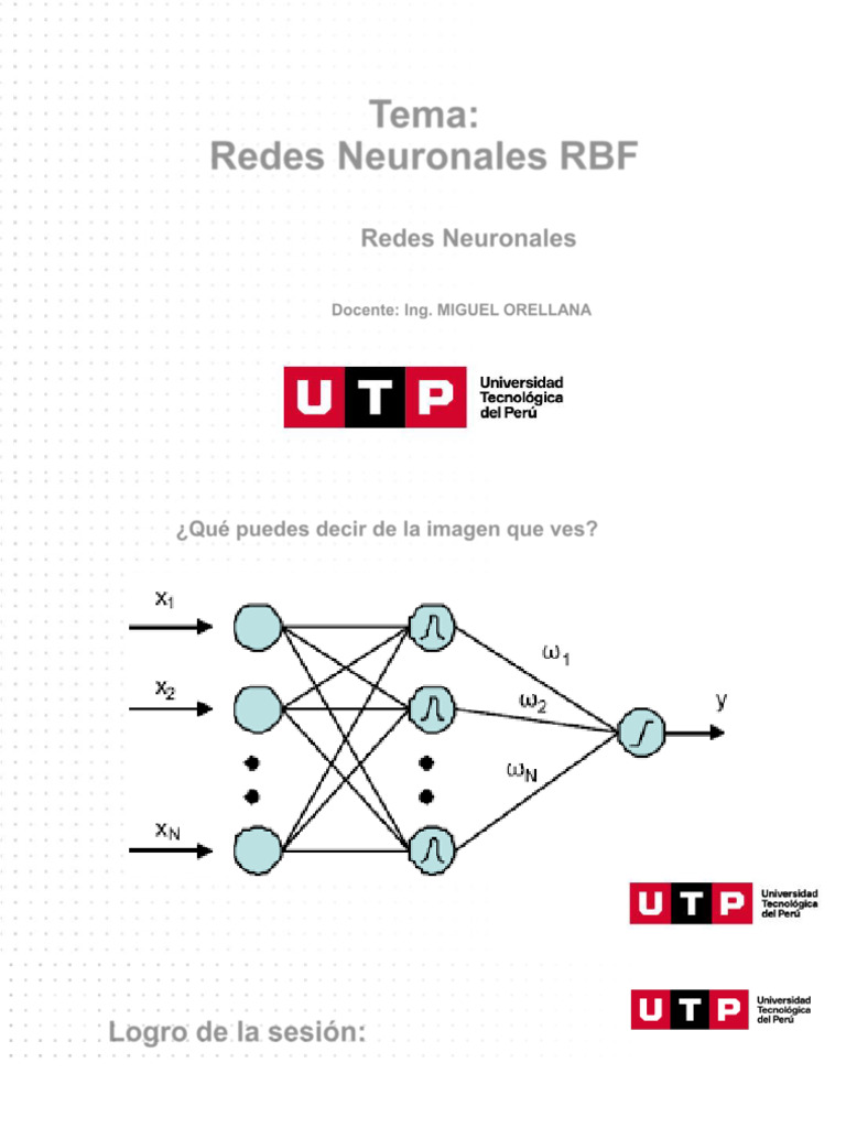 S11.s1.3 - Red - Neuronal - Red Neuronal RBF | PDF | Red neuronal artificial | Neurona
