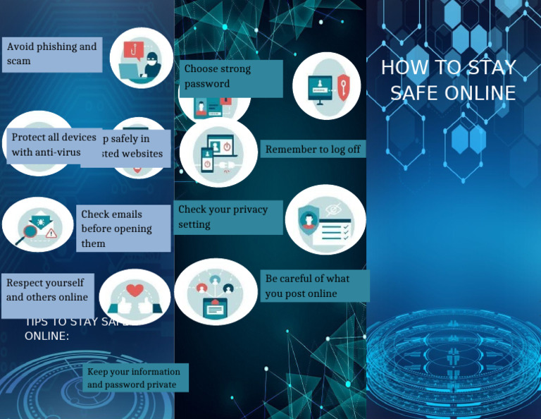 Tips To Stay Safe Online | PDF