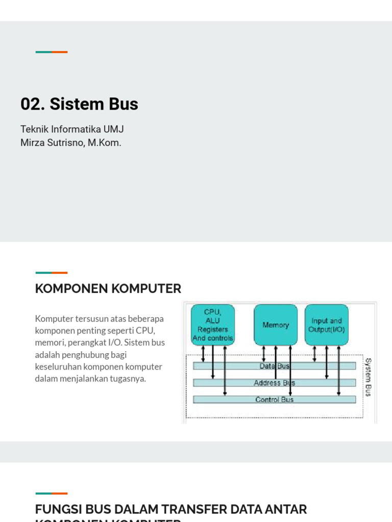 Sistem Bus | PDF