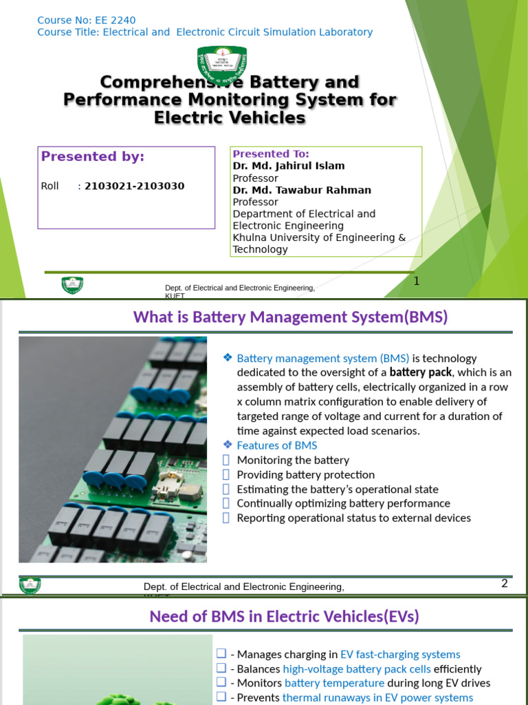 Group 3_Comprehensive Battery and Performance Monitoring System for ...