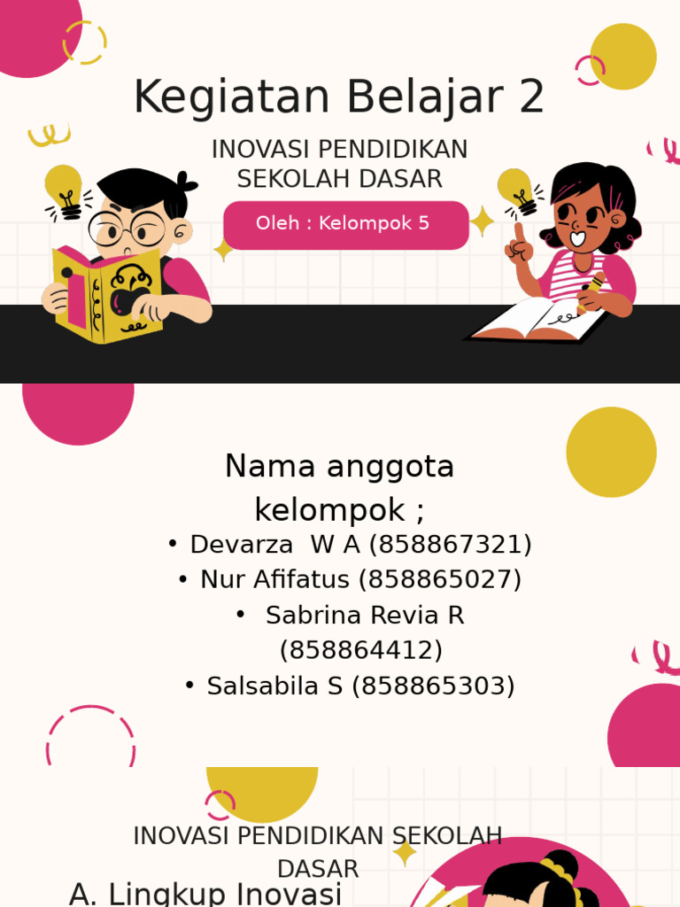 Power Point Modul 7 KB 2 Pendidikan Anak Ut Semester 2 | PDF