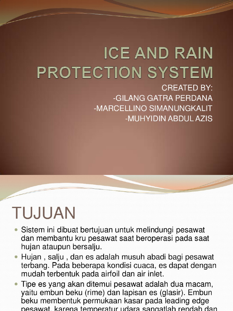 ice-and-rain-protection-system | PDF