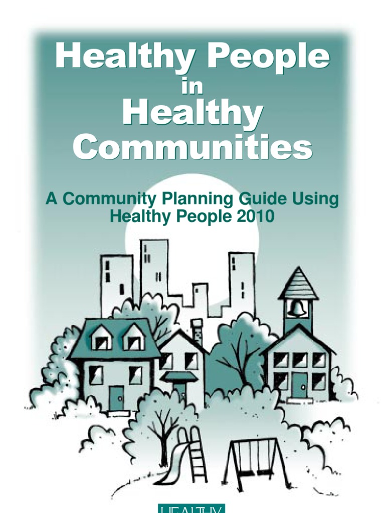 Healthy People in Healthy Community - Community Planning | PDF | Goal ...