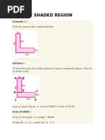 Area of Shaded Regions Worksheet Answers | PDF | Area | Geometric ...