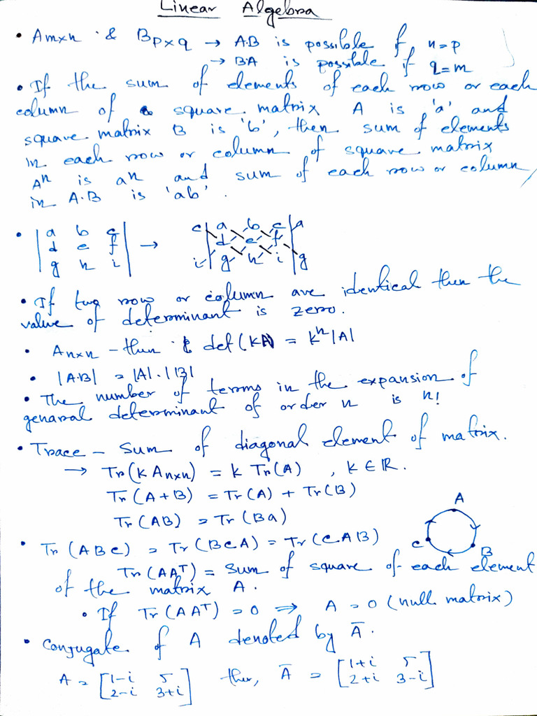 Linear Algebra | PDF | Algebra | Linear Algebra