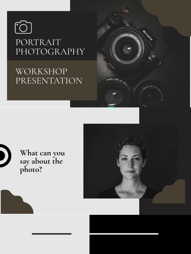 Portrait Photography Workshop Presentation | PDF