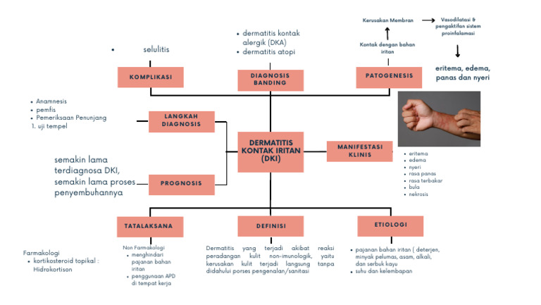 Dermatitis Kontak Iritan (Dki) | PDF