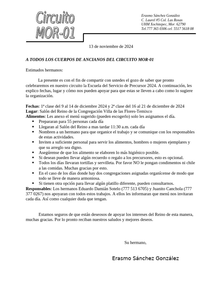 Carta Informativa | PDF