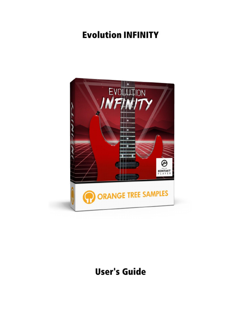 Evolution Infinity - User's Guide | PDF | Guitars | String Instruments