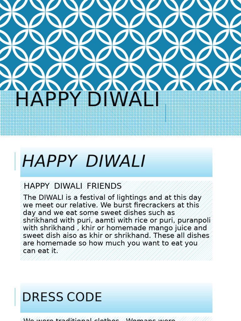 Diwali Presentation Riyu | PDF