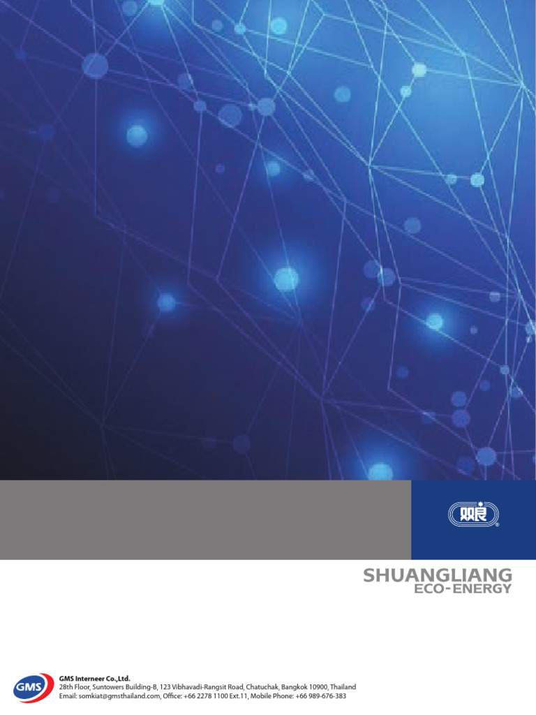 Shuangliang Absorption Chiller Overview | PDF | Water Heating ...