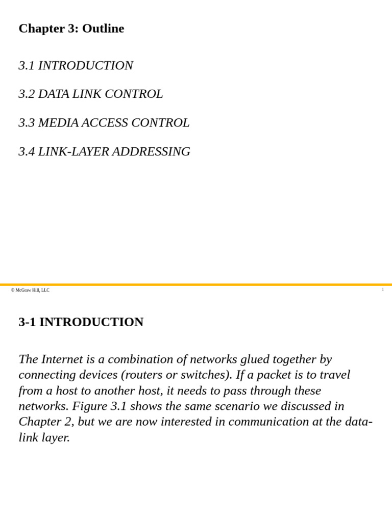UNIT-1 Chap-3 Computer Networks | PDF | Computer Network | Internet Protocols