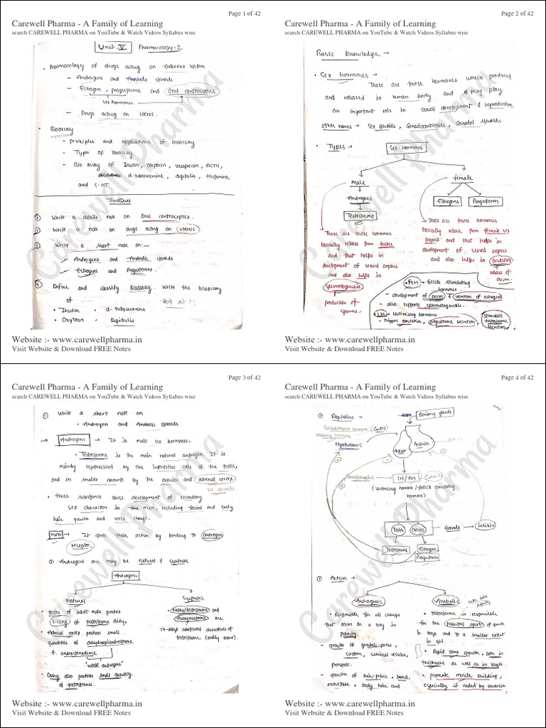 U-5 Pharmacology | PDF