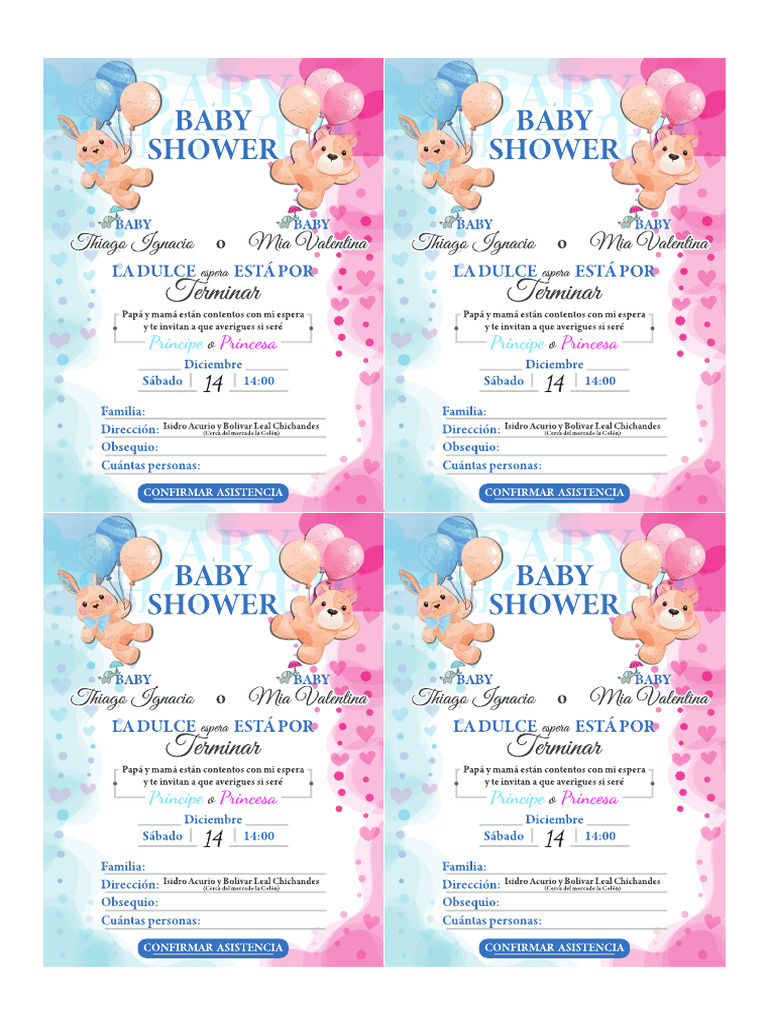 Baby Shower Liz | PDF