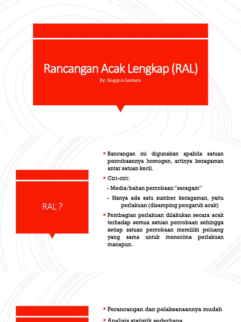 Rancangan Percobaan-3 | PDF