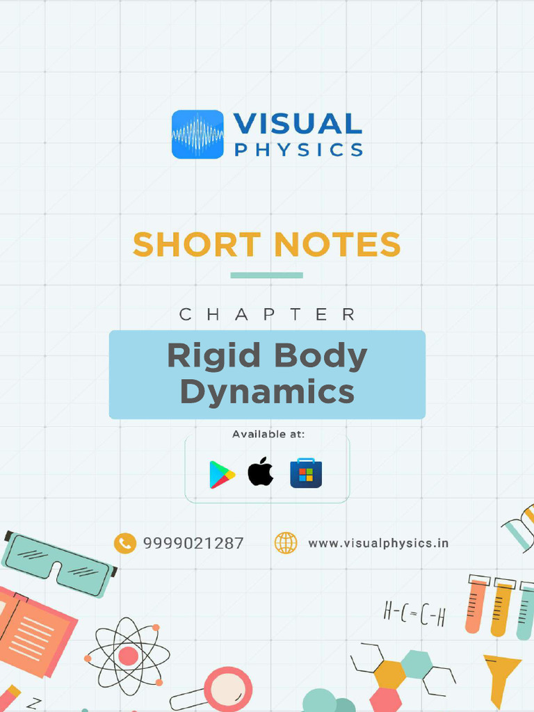 Rigid Body Dynamics Notes by Visual Physics | PDF