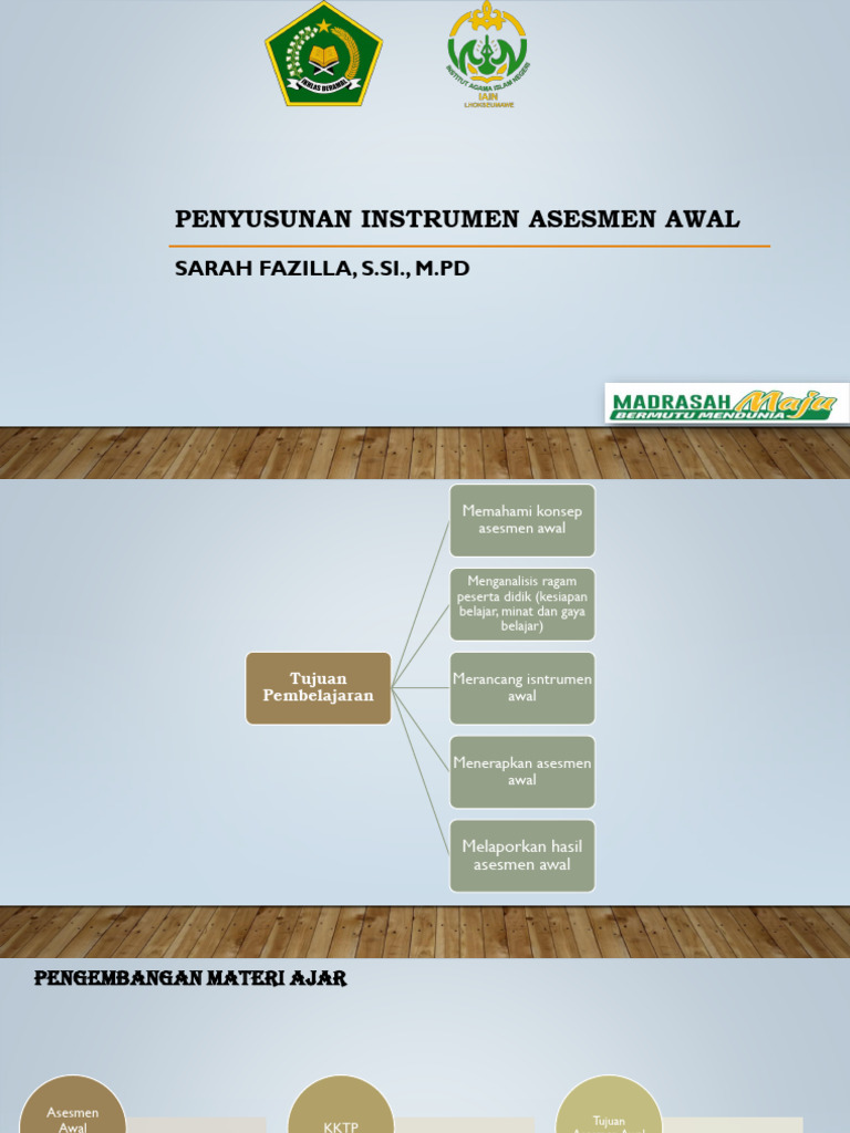 MATERI 3 - Penyusunan Asesmen | PDF