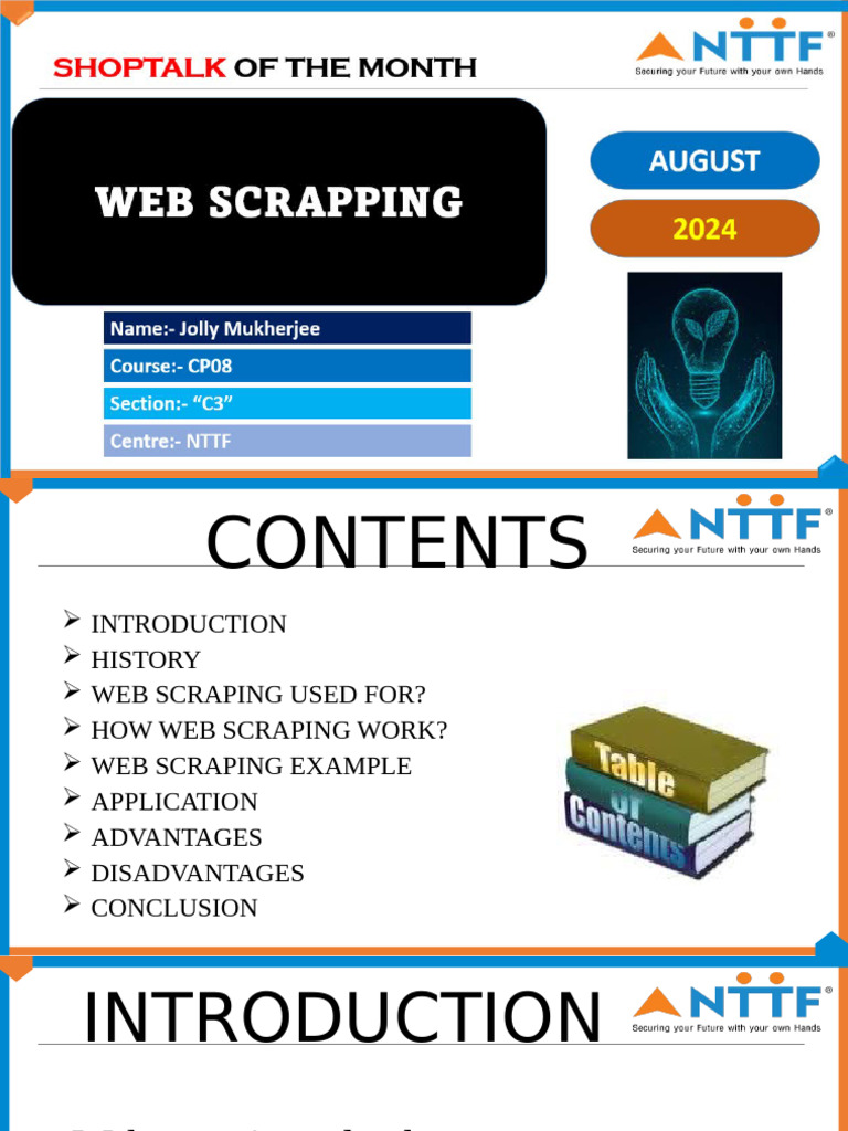 Web Scrapping | PDF