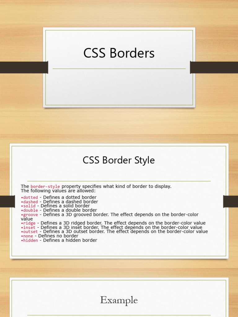 CSS Borders [Autosaved] | PDF | Psychophysics | Computer Graphics