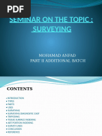 Surveying Techniques in RPD Design | PDF | Dentures | Surveying