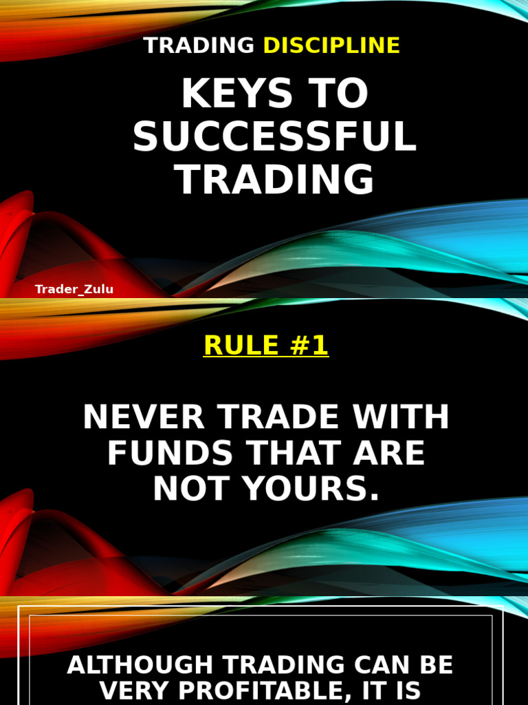 Trading Discipline by Zulu | PDF