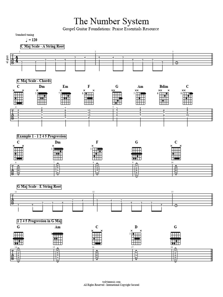 2B. The Number System Demonstration | PDF | Harmony | European Musical ...