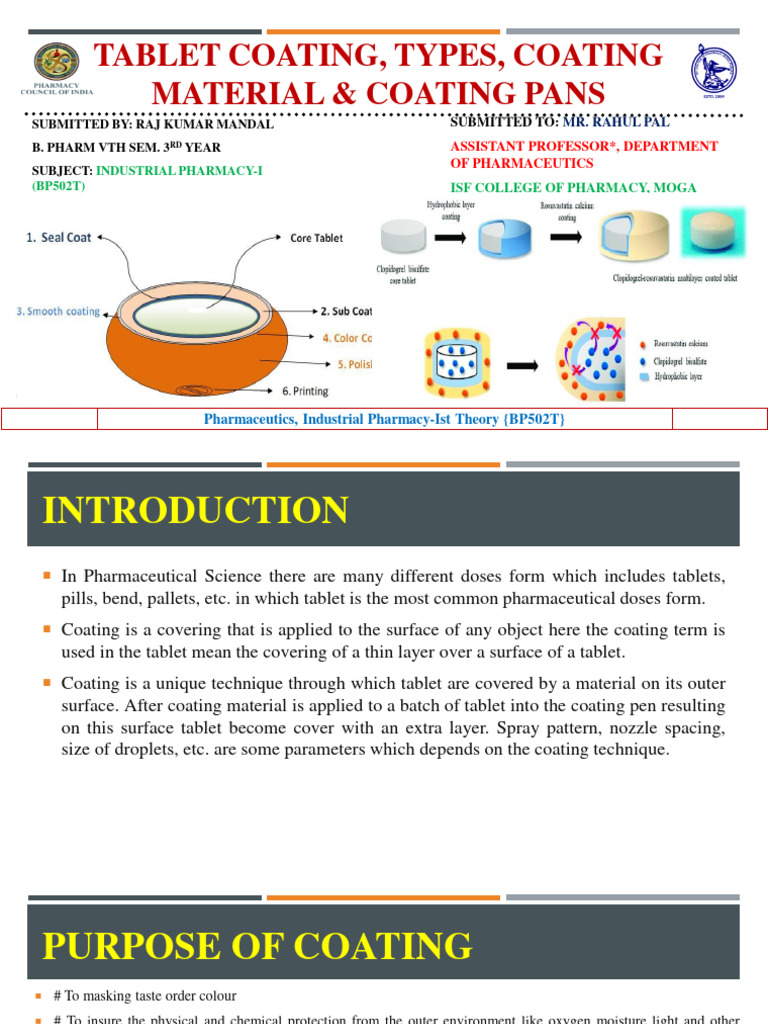 Tablet_Coating_Types_Coating_Materials_a | PDF | Tablet (Pharmacy ...