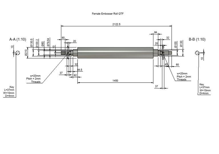 Female Embosser Roll QTF Interfold | PDF