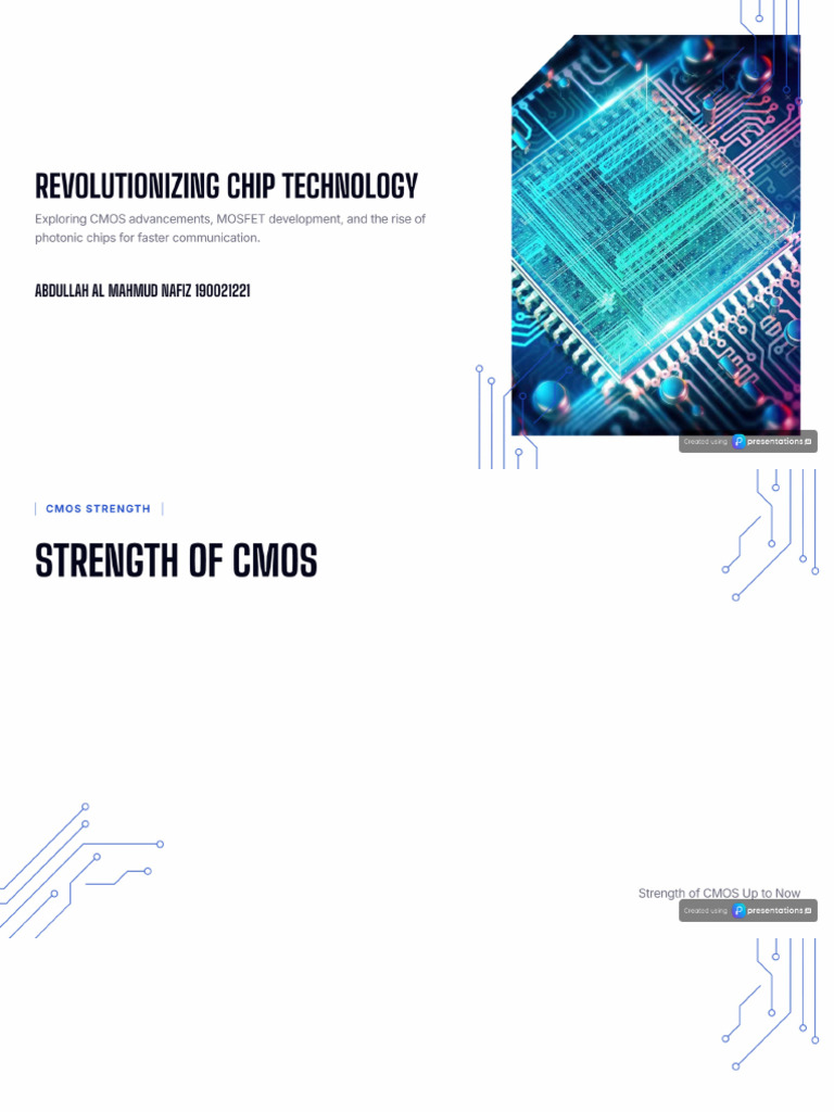 Advancements in CMOS and Photonic Chips | PDF
