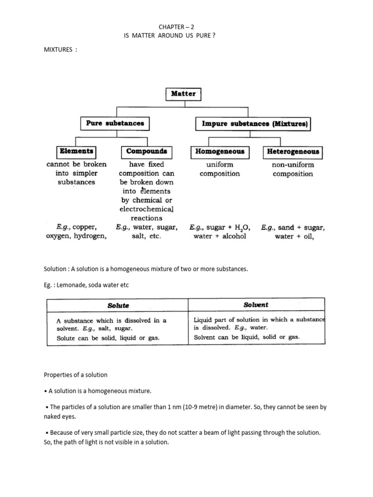 Mixtures and Solutions Explained | PDF | Mixture | Suspension (Chemistry)