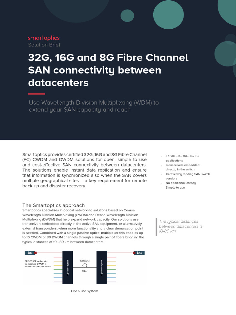 Fibre Channel | PDF | Wavelength Division Multiplexing | Fiber Optic ...