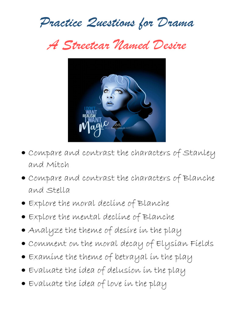 Drama Questions | PDF