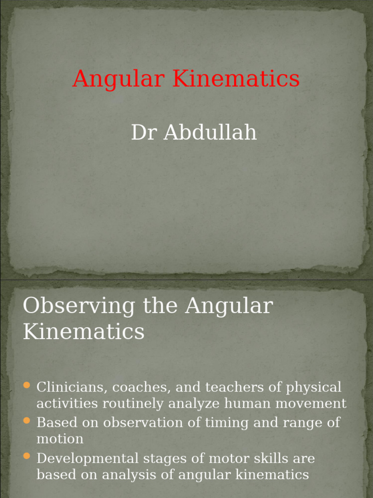 Angular_Kinematics_ | PDF | Rotation Around A Fixed Axis | Acceleration