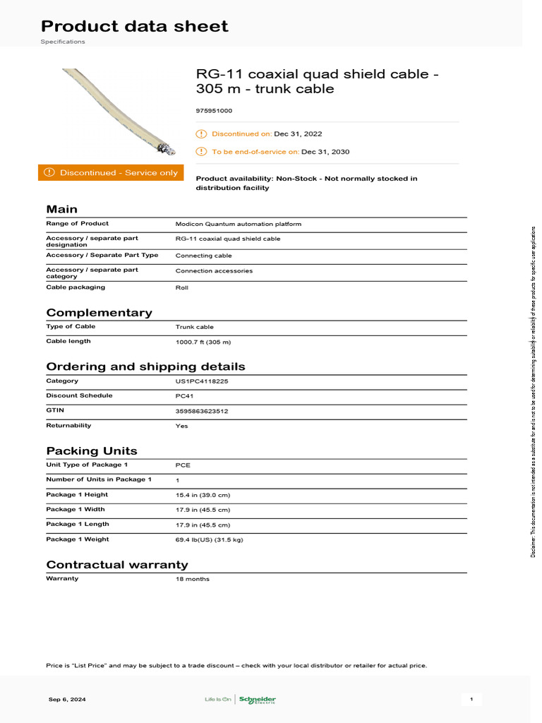 Schneider Electric_Modicon-Quantum-PAC_975951000 | PDF