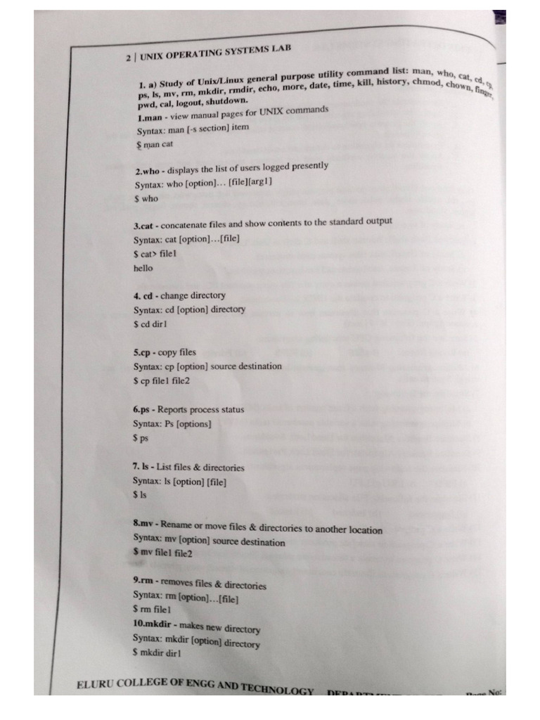OS LAB ex-1 | PDF OS LAB ex-1 | PDF