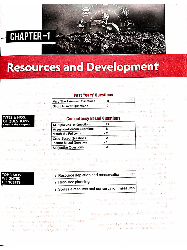 Resources and Development | PDF