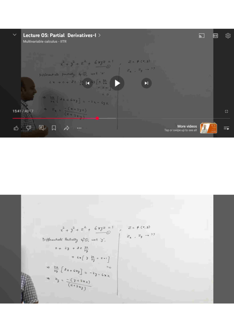 Lec 5to11 (Multi Variable Calculus) | PDF