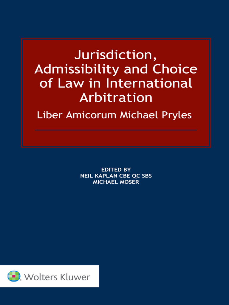 Jurisdiction, Admissibility and Choice of Law in International ...