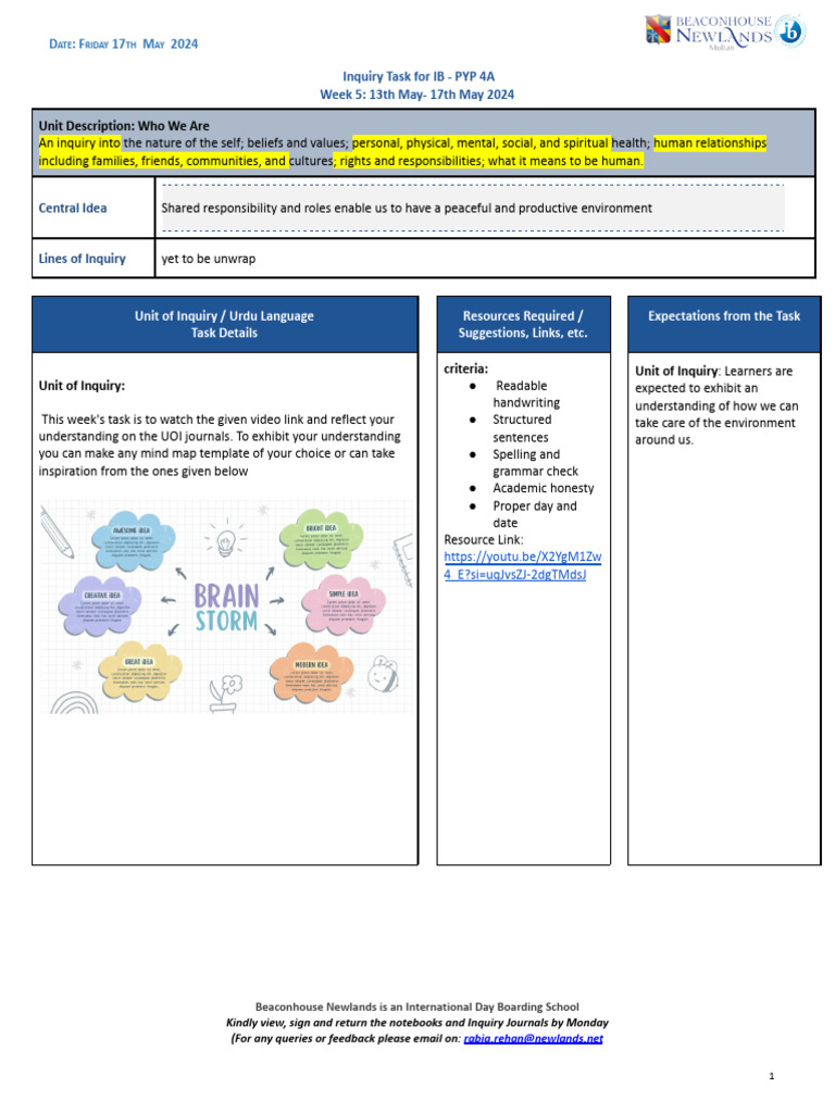 WEEK 5 G4 A Inquiry Task Docx - Docx 2 | PDF | Liberal Arts Education ...