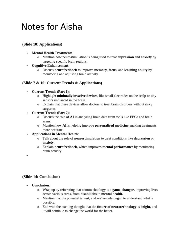 Notes For Aisha | PDF
