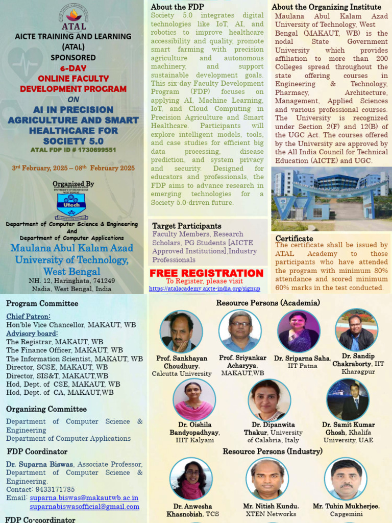 0-fdp_atal_brochure24 | PDF | Artificial Intelligence | Intelligence ...