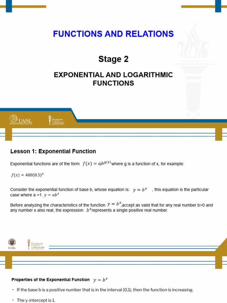 Presentation-Functions and Relations-Stage 2 2024 | PDF | Function ...
