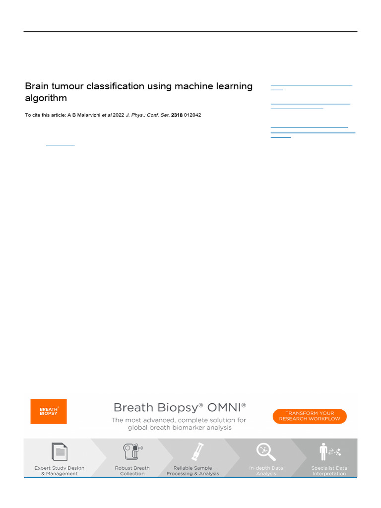 Malarvizhi_2022_J._Phys. _Conf._Ser._2318_012042 | PDF | Image Segmentation | Support Vector Machine