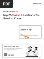 Polish Alphabet and Pronunciation Guide | PDF | Notation | Writing