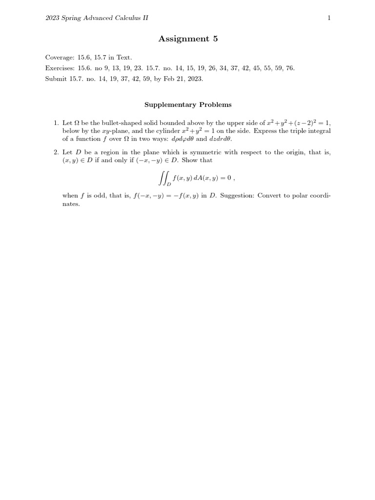 2020B 2023 Ex 5 | PDF