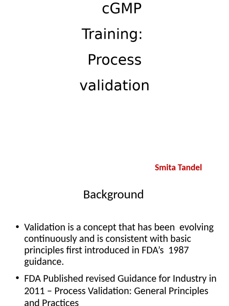 Process Validation 2024 | PDF | Verification And Validation | Business Process