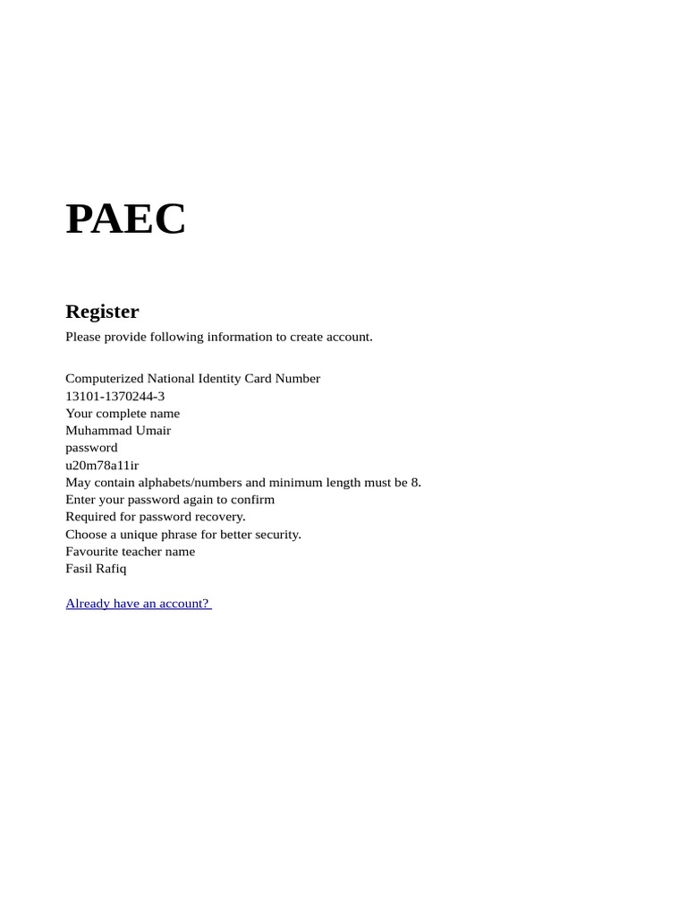 PEAC | PDF