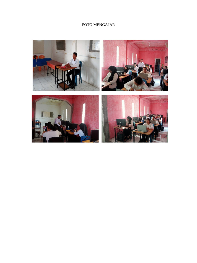 POTO MENGAJAR KOMPUTER | PDF