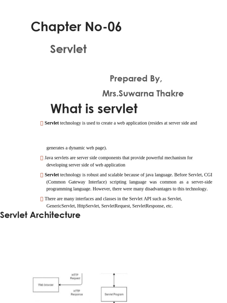 Chap No 06 Servlet 21-22 | PDF | Http Cookie | Web Server